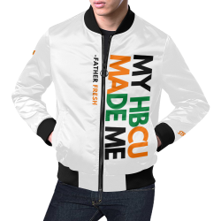 MATH MAN +2 All Over Print Bomber Jacket for Men/Large Size (Model H19 ...