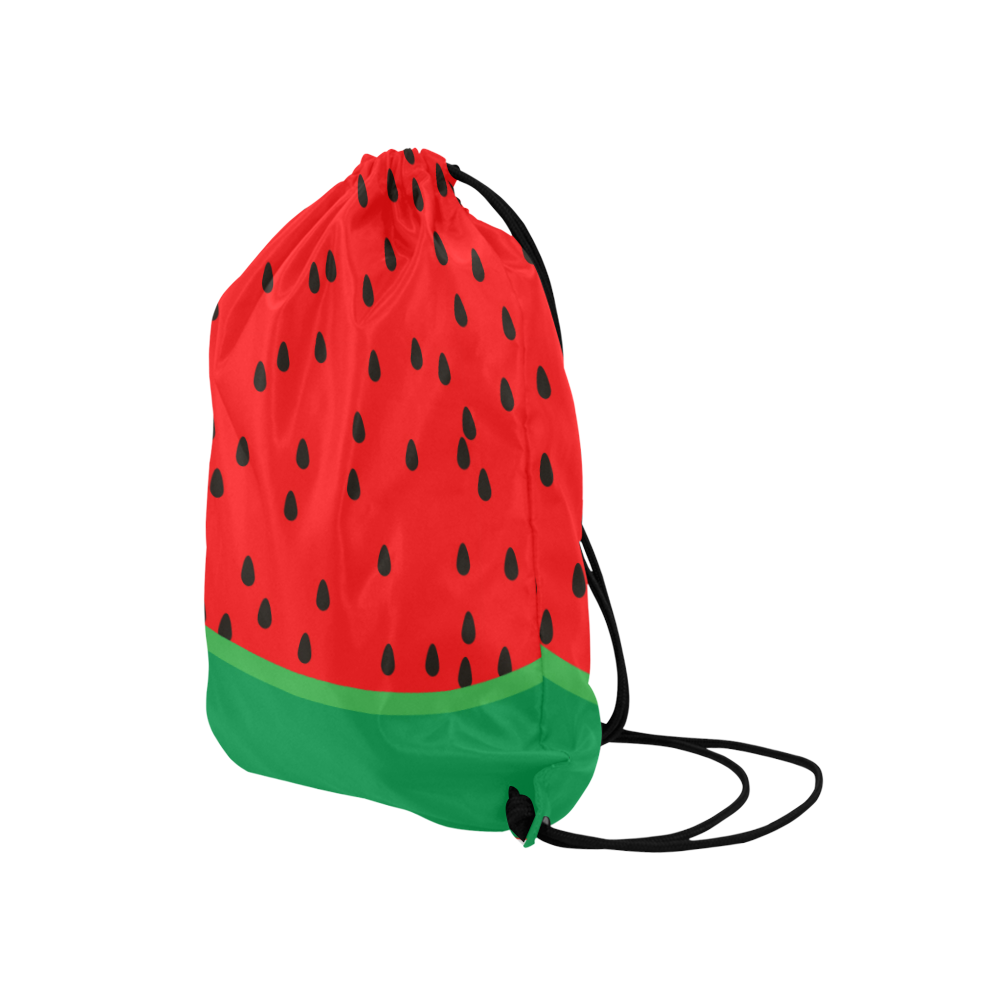 Watermelon Medium Drawstring Bag Model 1604 (Twin Sides) 13.8"(W) * 18. ...