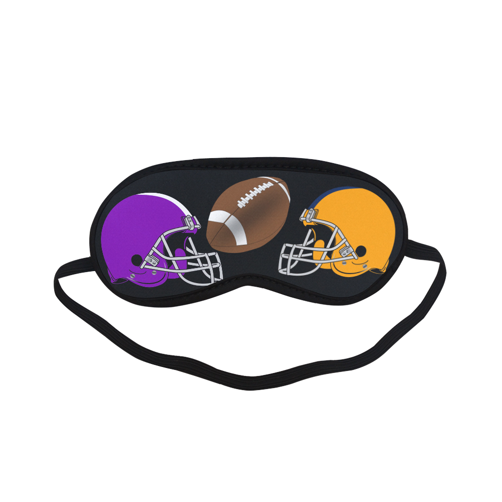 Football and Helmets Sleeping Mask | ID: D4794643