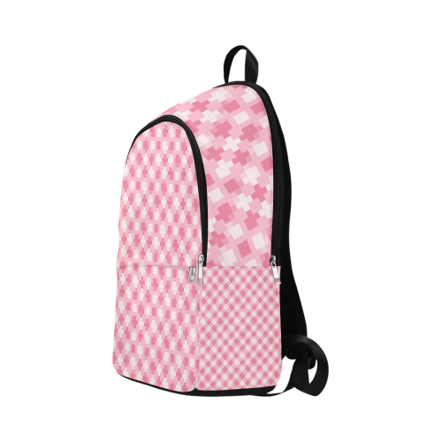 pink pattern Fabric Backpack for Adult (Model 1659) | ID: D2813364