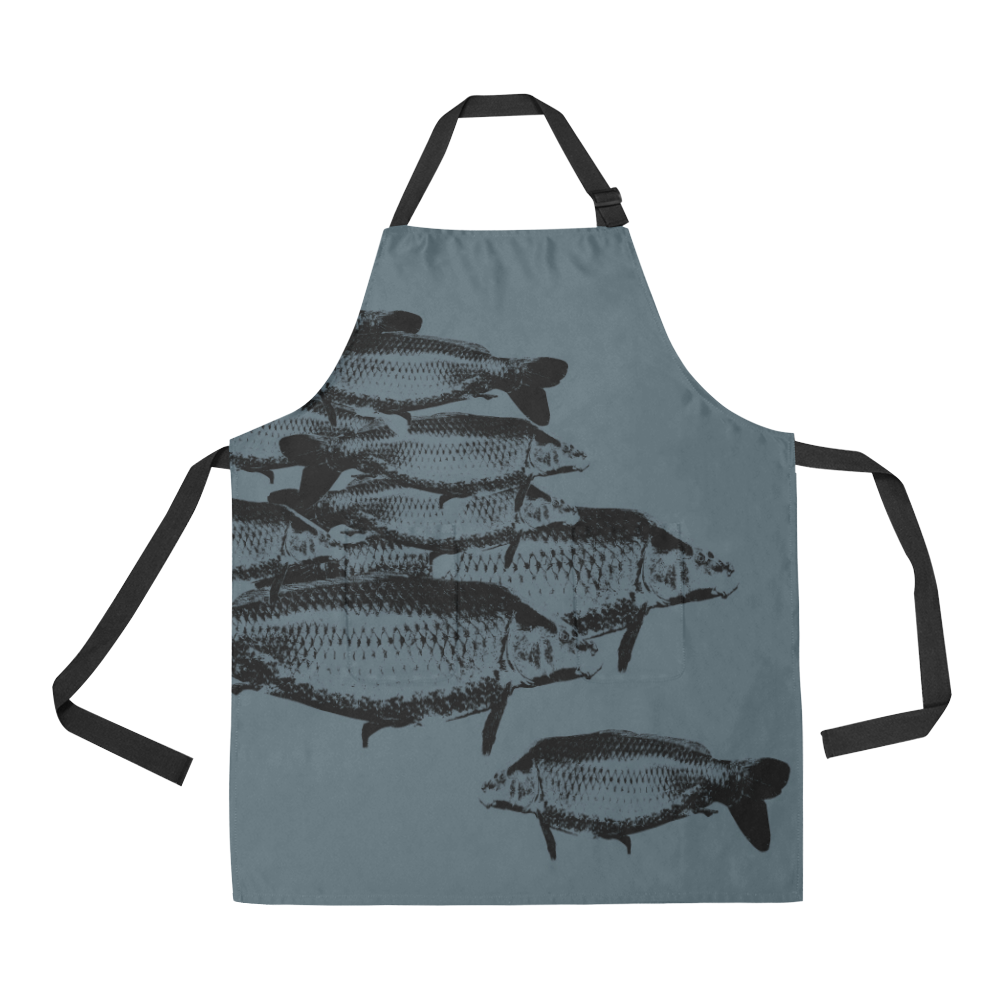 Carp fish cooking apron All Over Print Apron | ID: D2639058