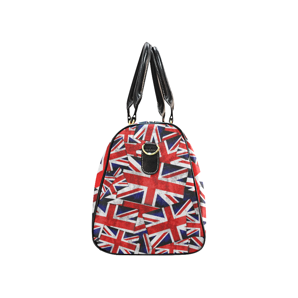 Union Jack British UK Flag New Waterproof Travel Bag/Small (Model 1639 ...
