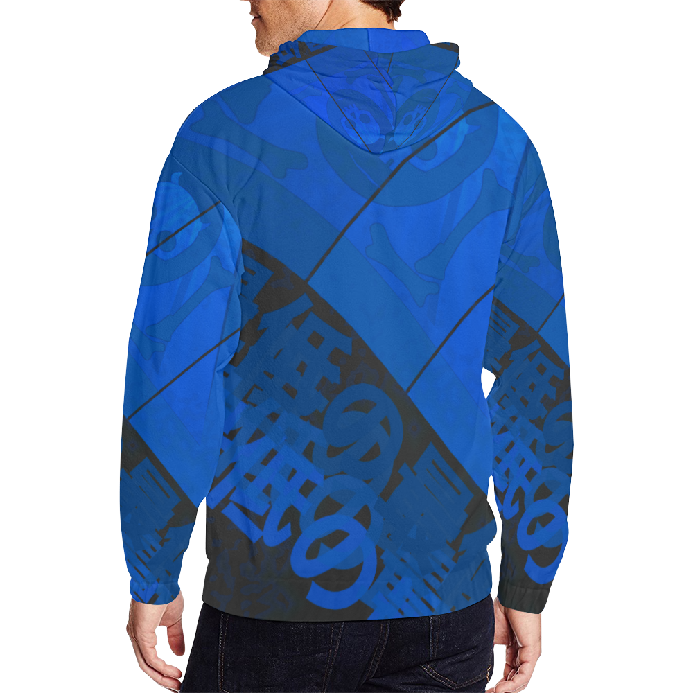 The Lowest of Low Japanese Banner All Over Print Full Zip Hoodie for ...