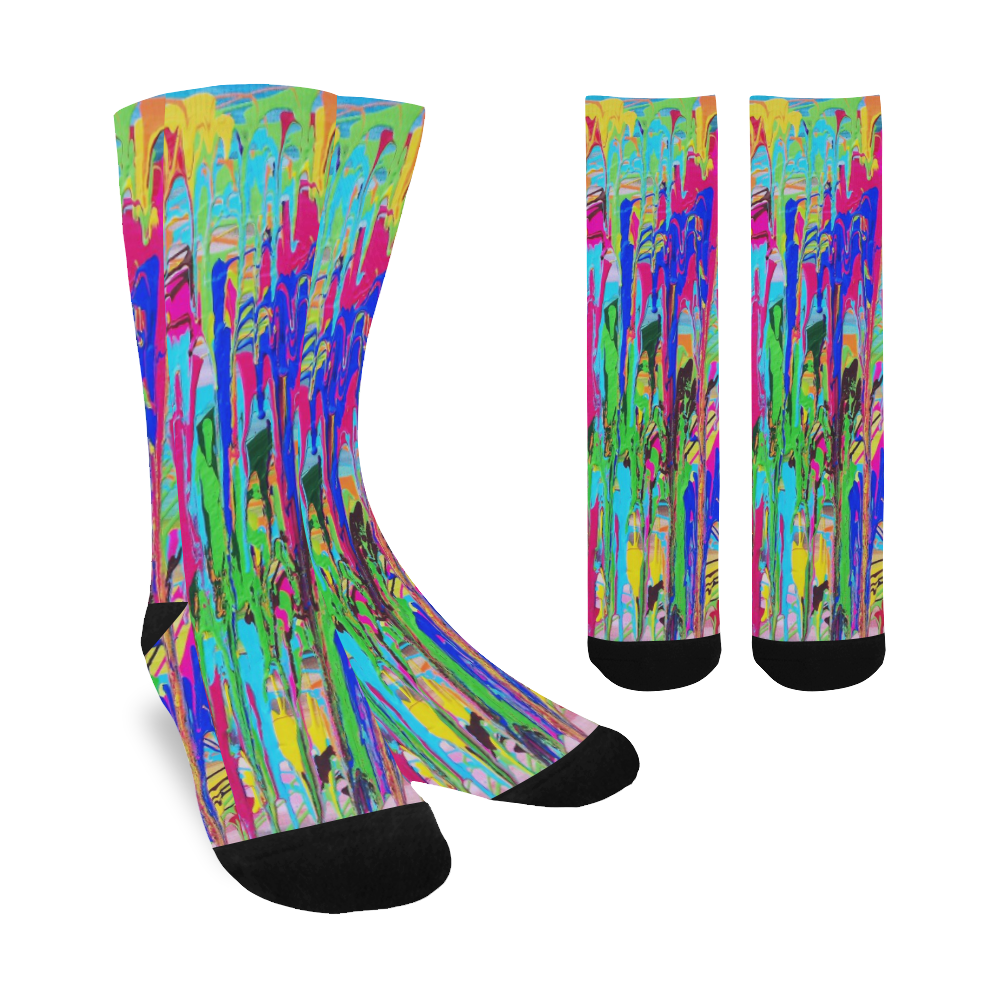 Dripping Men's Custom Socks | ID: D5102381