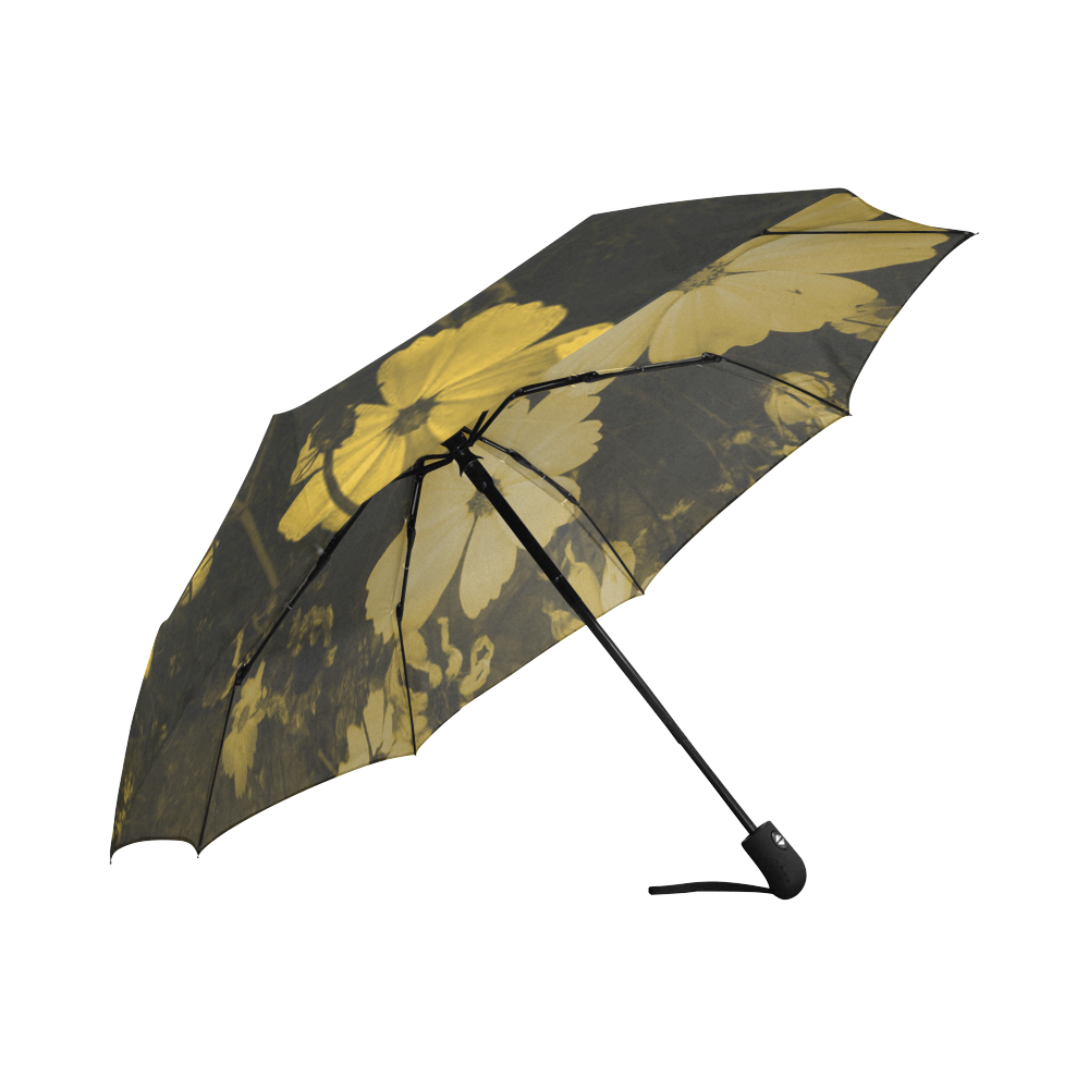 Melo Yellow Designed BY:Sharon Lemay Auto-Foldable Umbrella (Model U04 ...