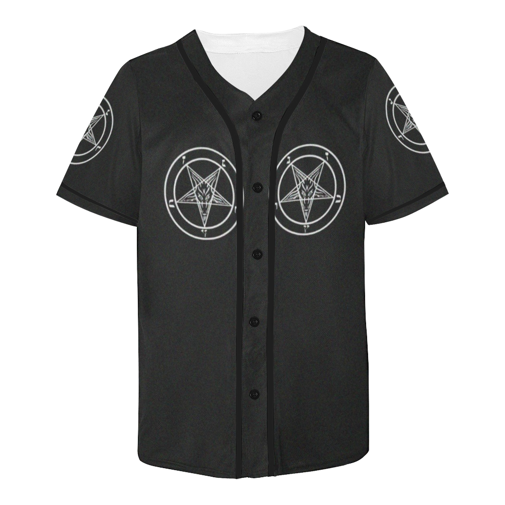 Luciferian Reverse Pentagram Version Underground Jersey All Over Print ...