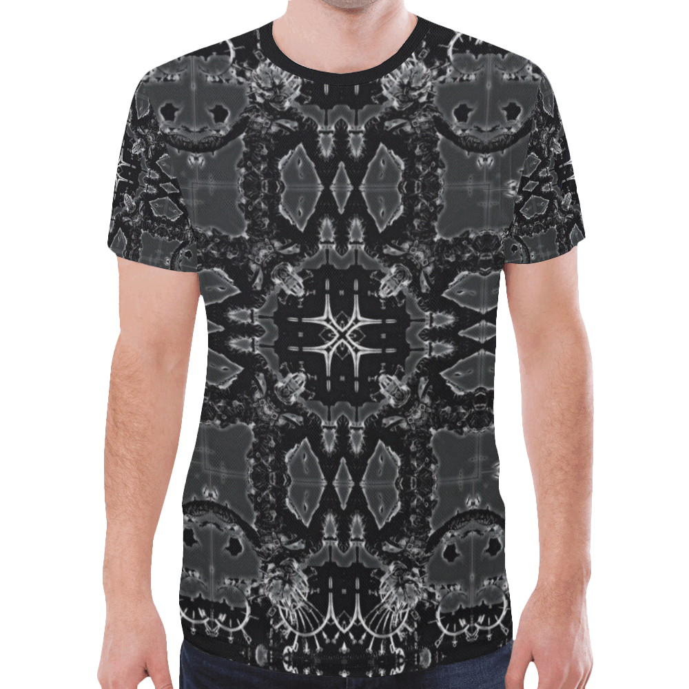 Gothic Geiger Hell Demon Design Darkstar New All Over Print T-shirt for ...