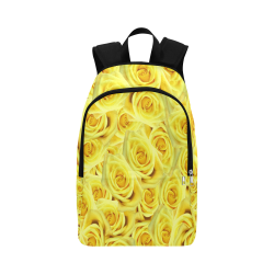 Rose Flower Fabric Backpack for Adult (Model 1659) | ID: D3009885