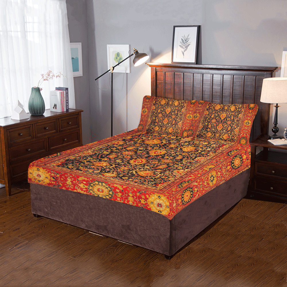 PERSIAN PATTERNS 3-Piece Bedding Set | ID: D3192887