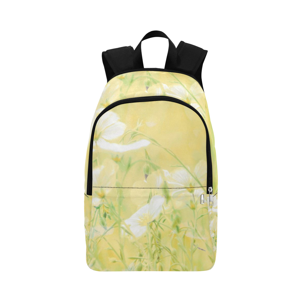 wildflowers yellow Fabric Backpack for Adult (Model 1659) | ID: D4877798