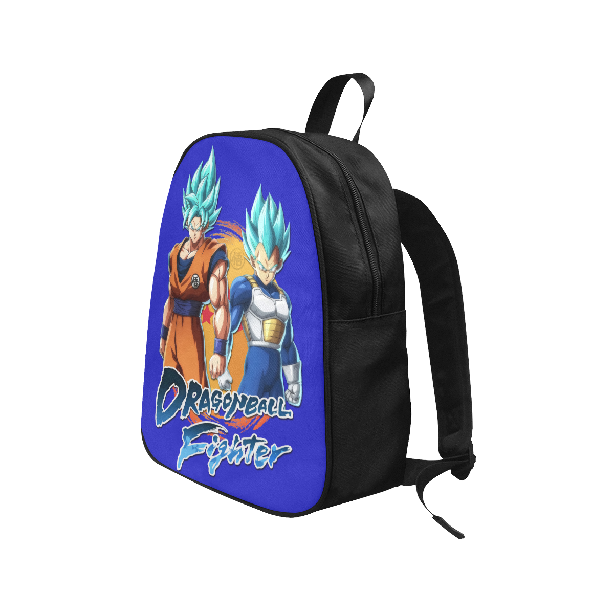 goku i vegeta Fabric School Backpack (Model 1682) (Medium) | ID: D4025381