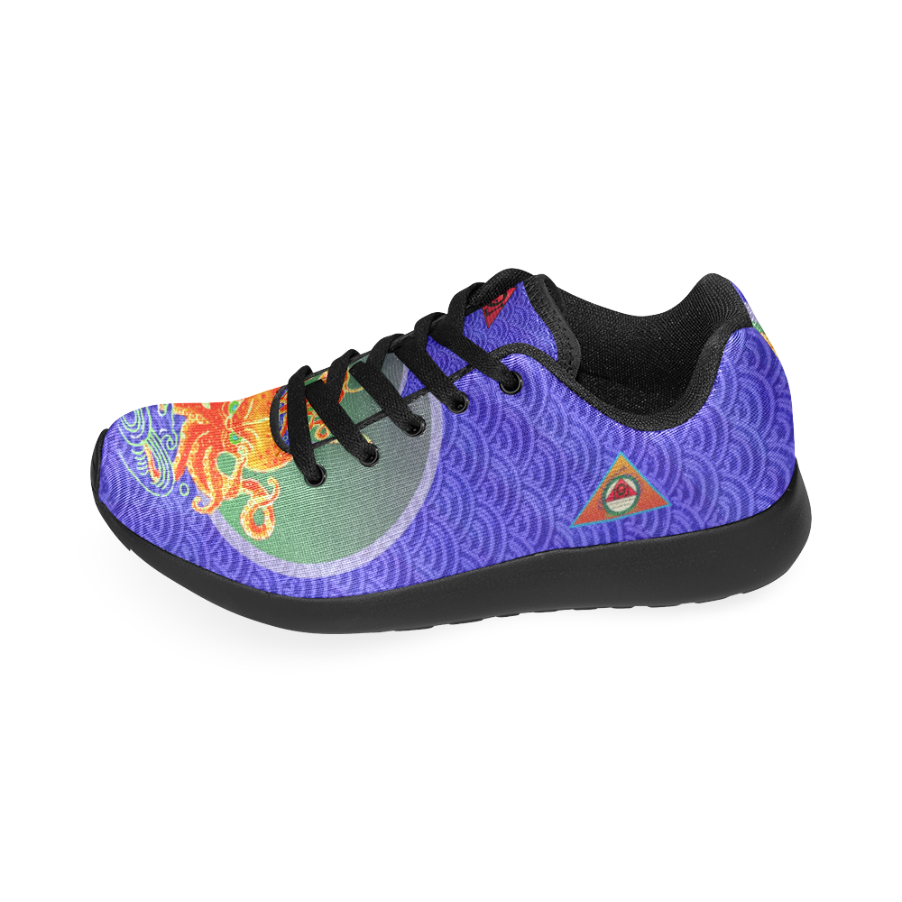 The Lowest of Low Japanese Angry Octopus Women’s Running Shoes (Model ...