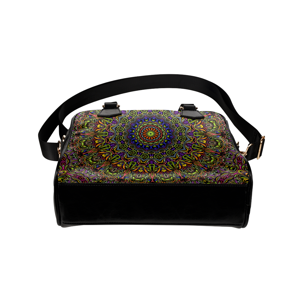 Mandala Pattern Shoulder Handbag (Model 1634) | ID: D3546096
