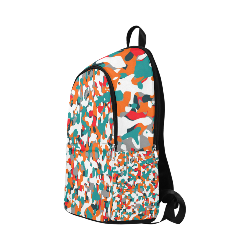 POP ART CAMOUFLAGE 1 Fabric Backpack for Adult (Model 1659) | ID: D3737077