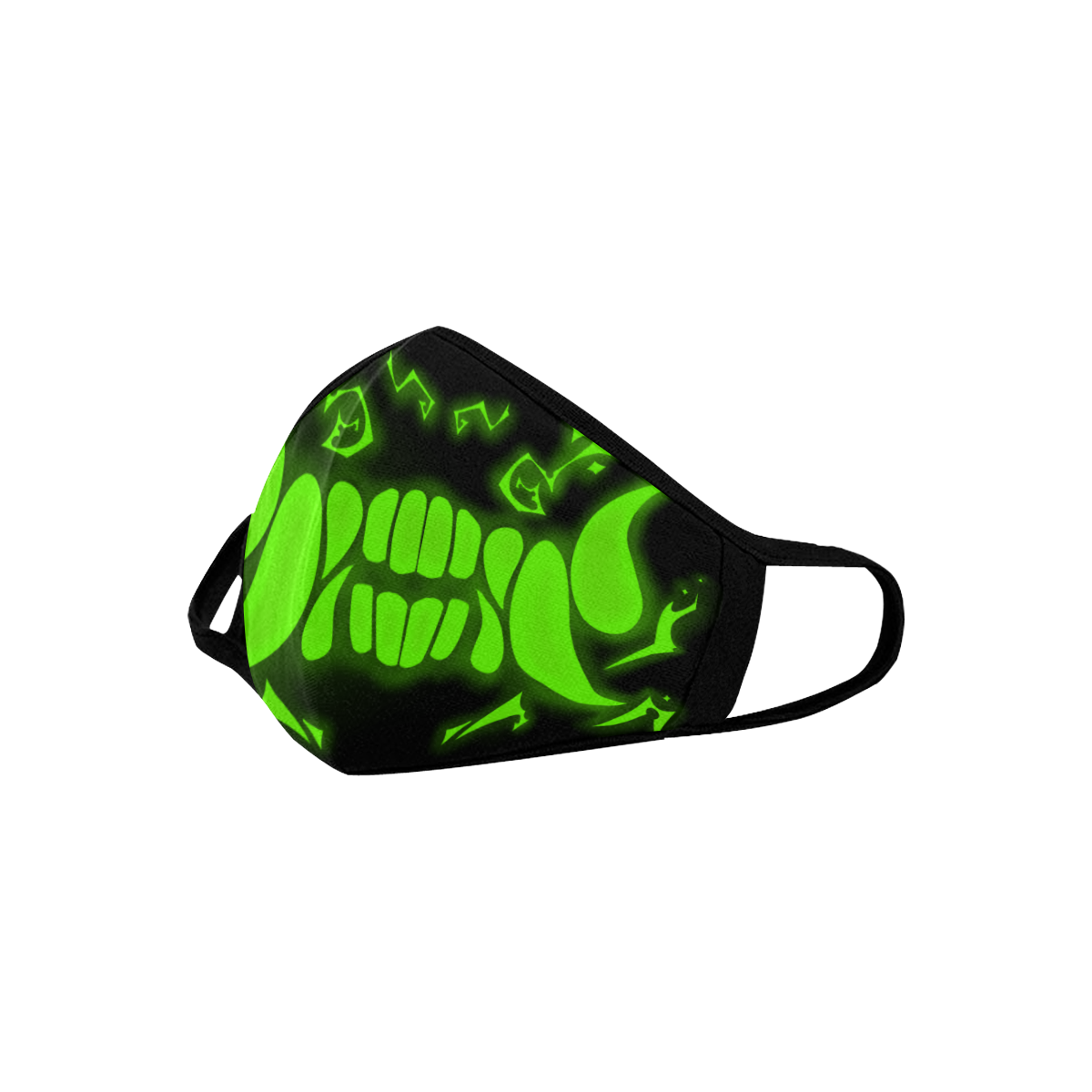 BioHazard Neon Oni Mouth Mask | ID: D4939298