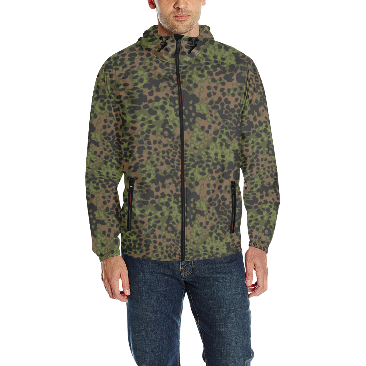 Germany WWII Platanenmuster Spring camouflage All Over Print Quilted ...