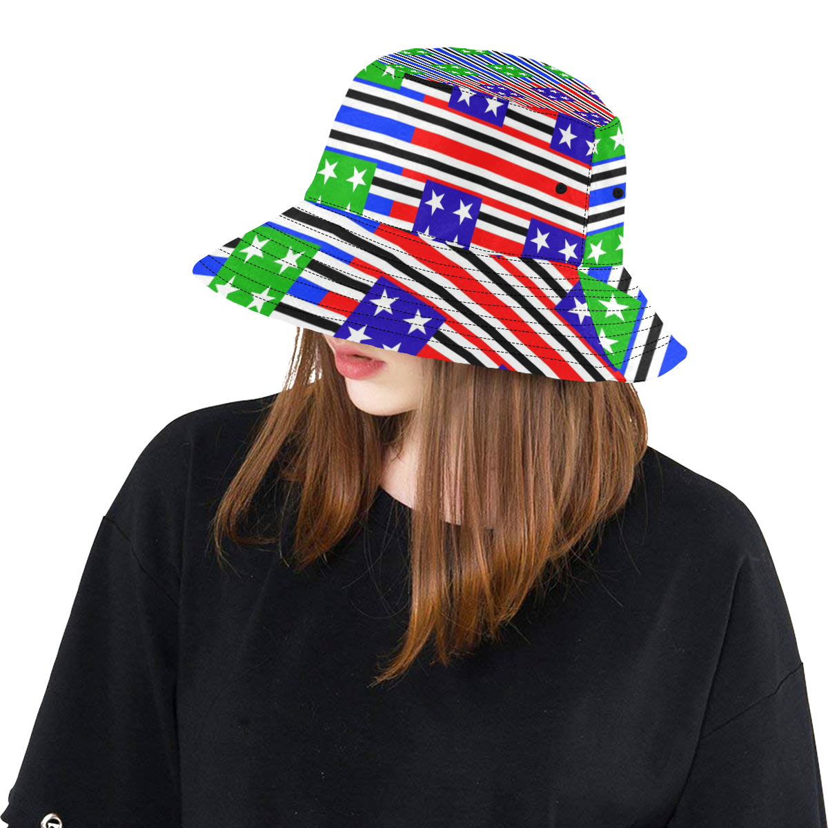 DESIGN 3122 (ALT) All Over Print Bucket Hat | ID: D3080685