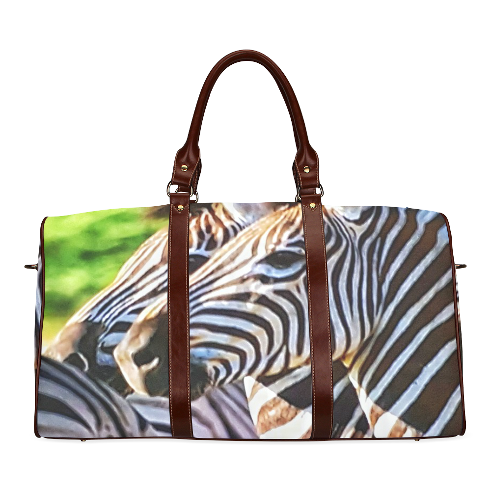 Zebra Design By Me by Doris Clay-Kersey Waterproof Travel Bag/Small ...