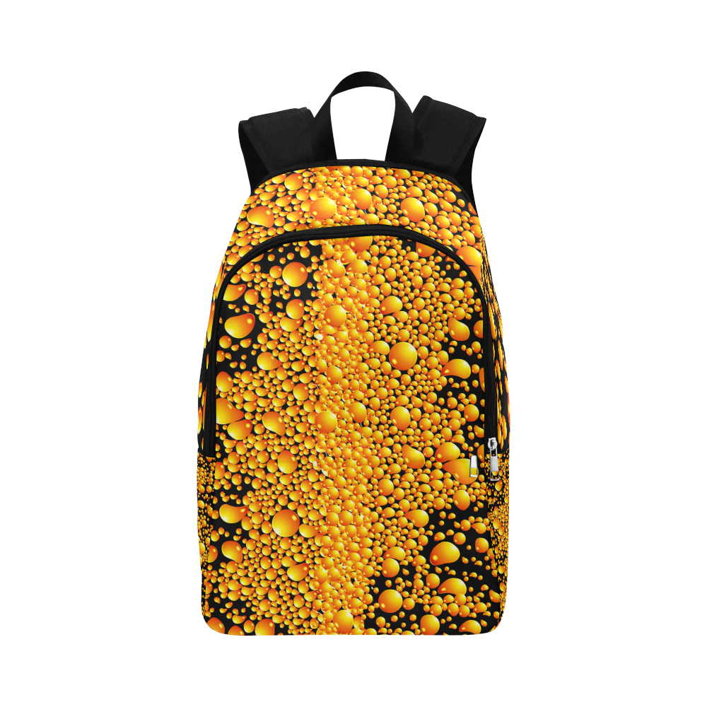 yellow bubble Fabric Backpack for Adult (Model 1659) | ID: D2813338