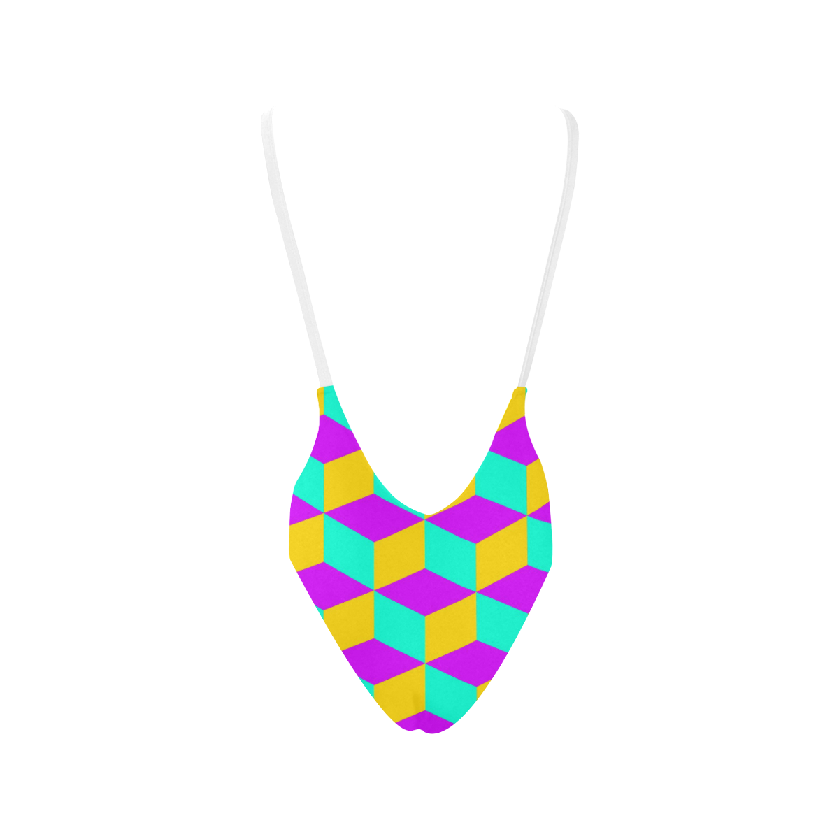 Cubes Sexy Low Back One Piece Swimsuit Model S09 Id D5064210