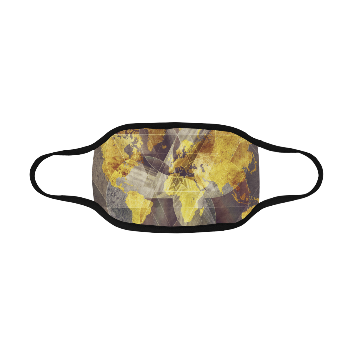 world map #map #worldmap Mouth Mask (15 Filters Included) (Non-medical ...