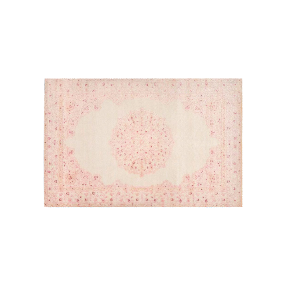 Bright Pink Persian Mandala Area Rug 5'x3'3'' | ID: D4958112
