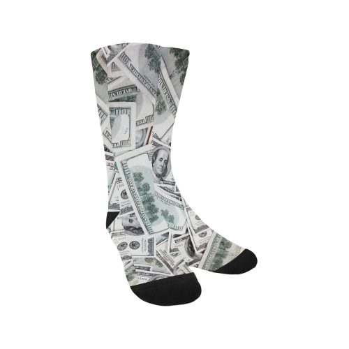 Cash Money / Hundred Dollar Bills Trouser Socks | ID: D3266307