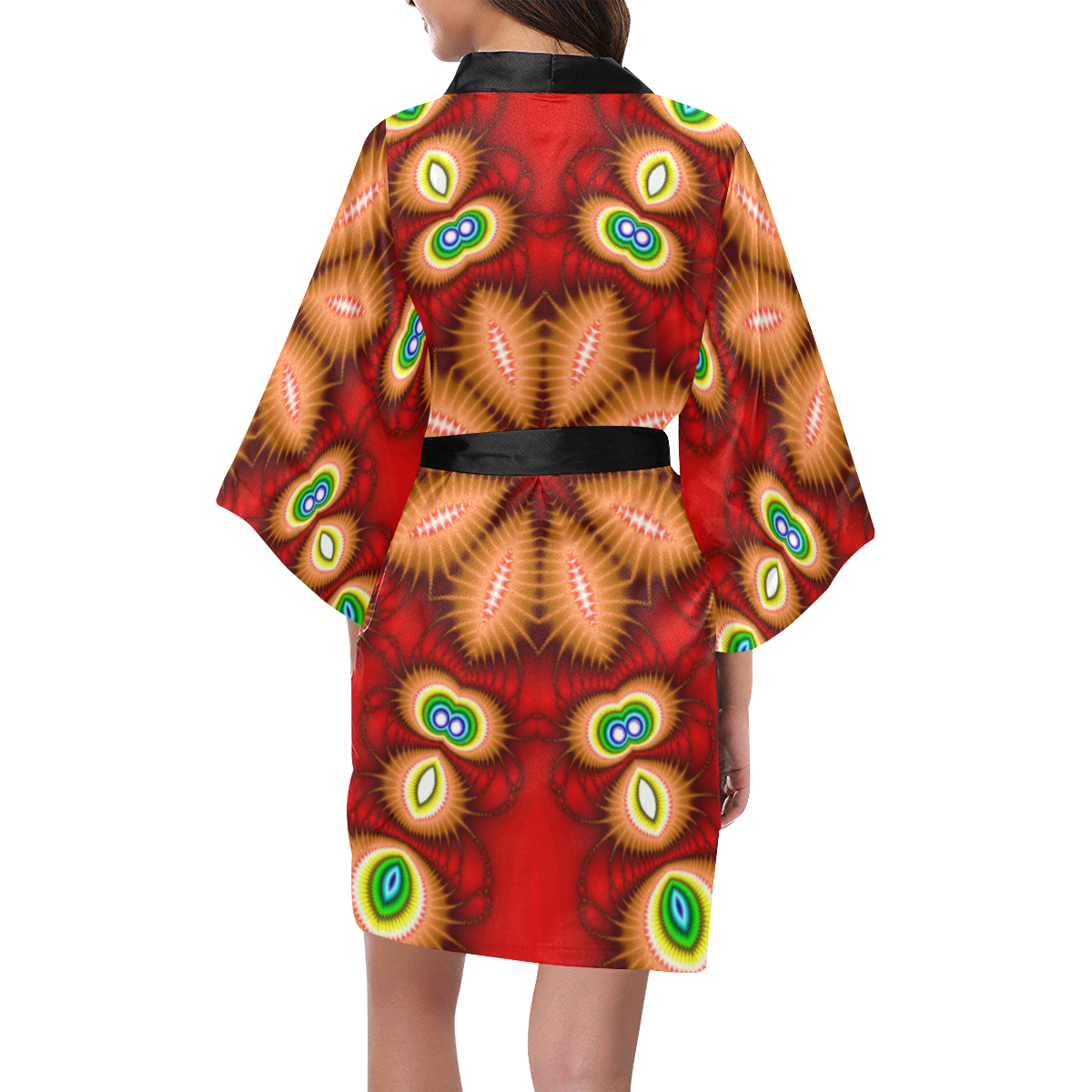 Watcher's Eyes Kimono Robe | ID: D3631012