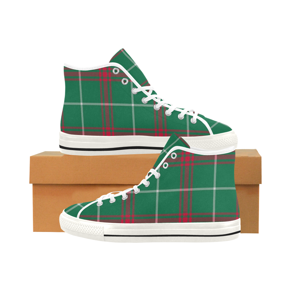 Welsh National Tartan Vancouver H Men's Canvas Shoes/Large (1013-1 ...
