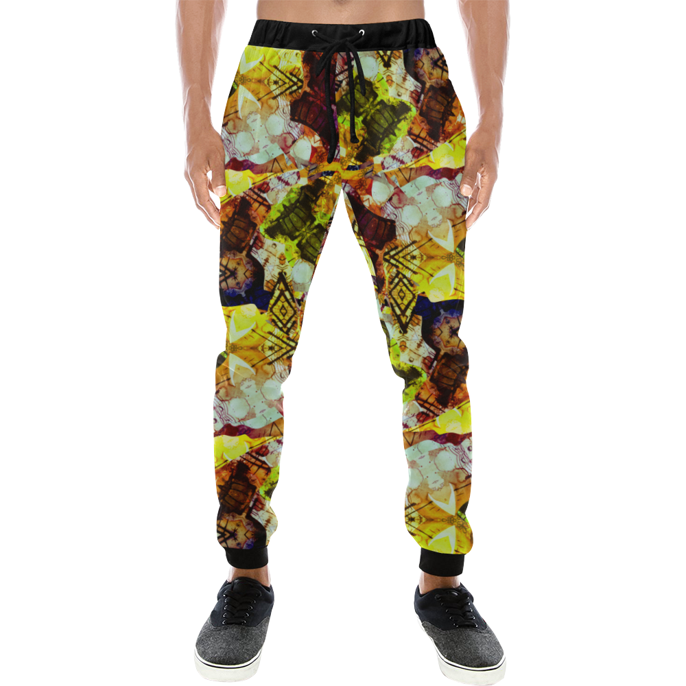 Graffiti Style - Markings on Watercolors Men's All Over Print ...