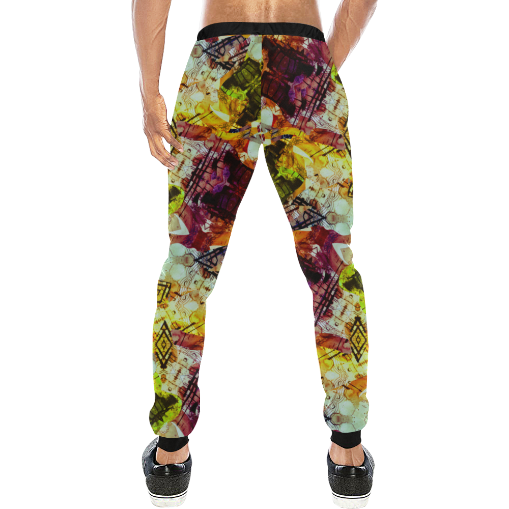 Graffiti Style - Markings on Watercolors Men's All Over Print ...