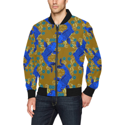 KOI FISH 5 All Over Print Bomber Jacket for Men (Model H31) | ID: D5014261