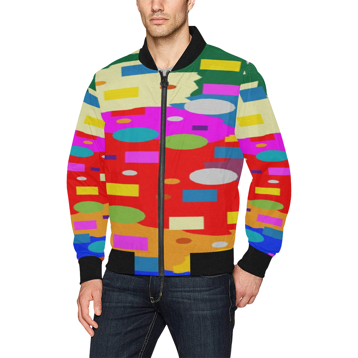 CONFETTI NIGHTS 6 All Over Print Bomber Jacket for Men (Model H31) | ID ...