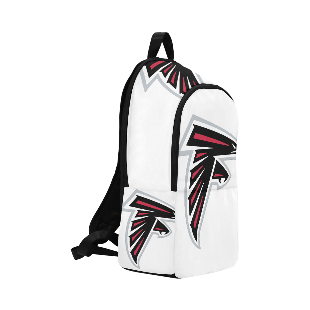 Atlanta Falcons White Fabric Backpack for Adult (Model 1659) | ID: D2853320