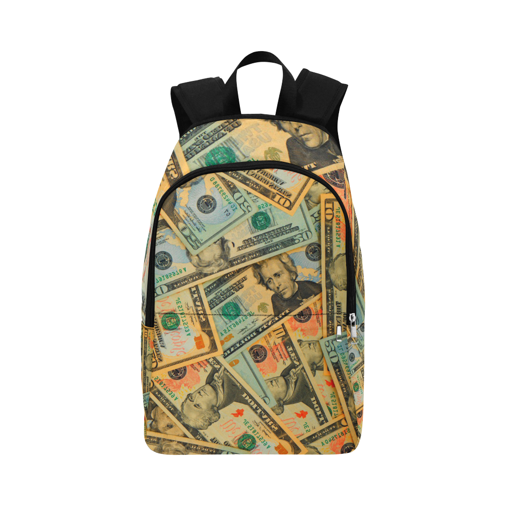 US DOLLARS 2 Fabric Backpack for Adult (Model 1659) | ID: D2959226