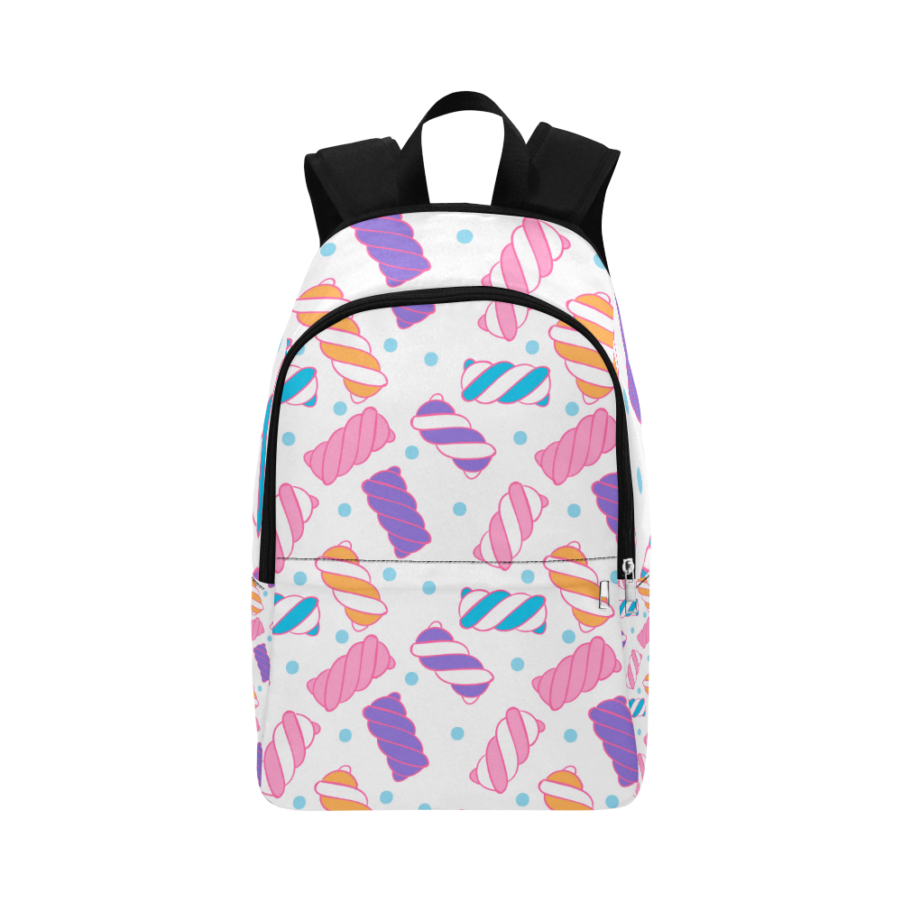 Marshmallow Fabric Backpack for Adult (Model 1659) | ID: D2989815