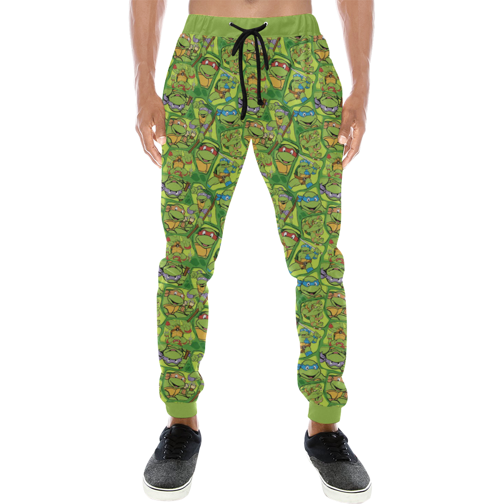 Teenage Mutant Ninja Turtles (TMNT) Men's All Over Print Sweatpants ...