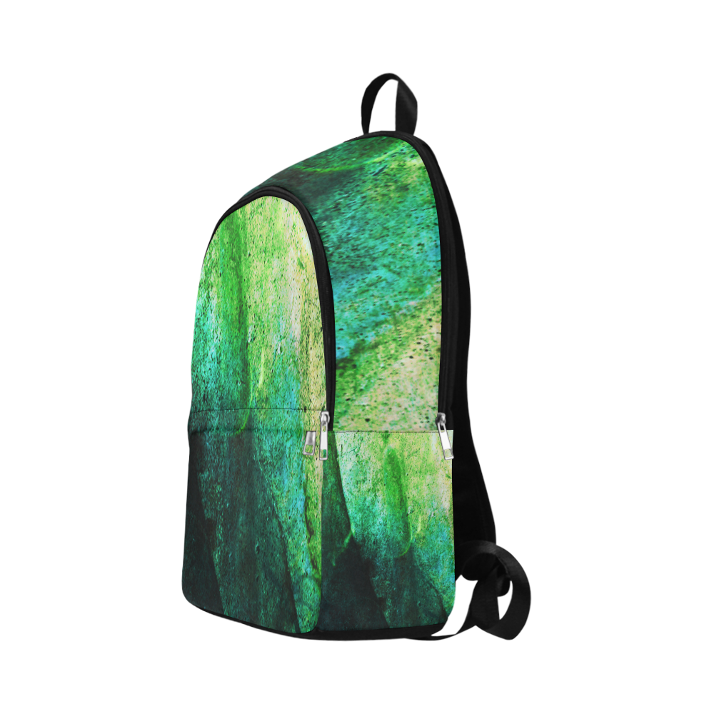 STORMY MINT AND GREEN v2-CBP2 Fabric Backpack for Adult (Model 1659) | ID: D3431847