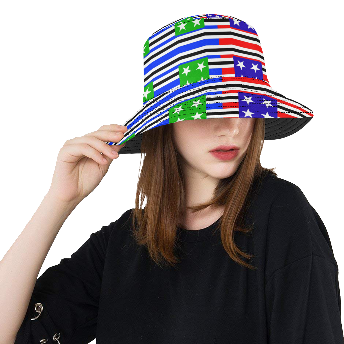 DESIGN 3122 (ALT) All Over Print Bucket Hat | ID: D3080685