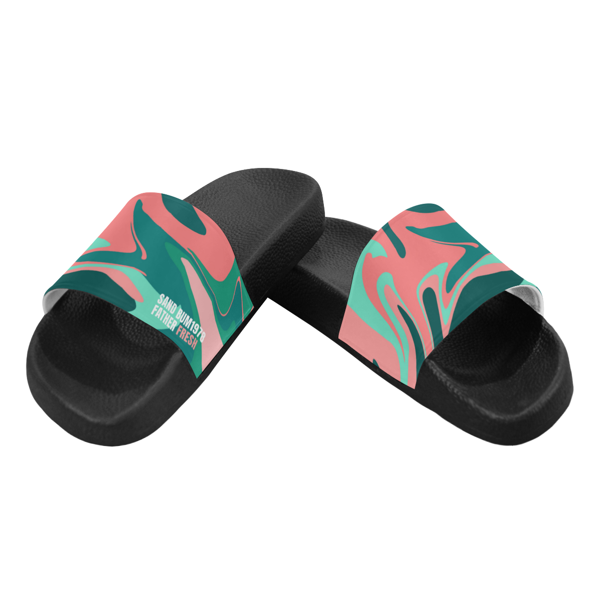 FF Beach Bum Slides Men's Slide Sandals (Model 057) | ID: D5293576