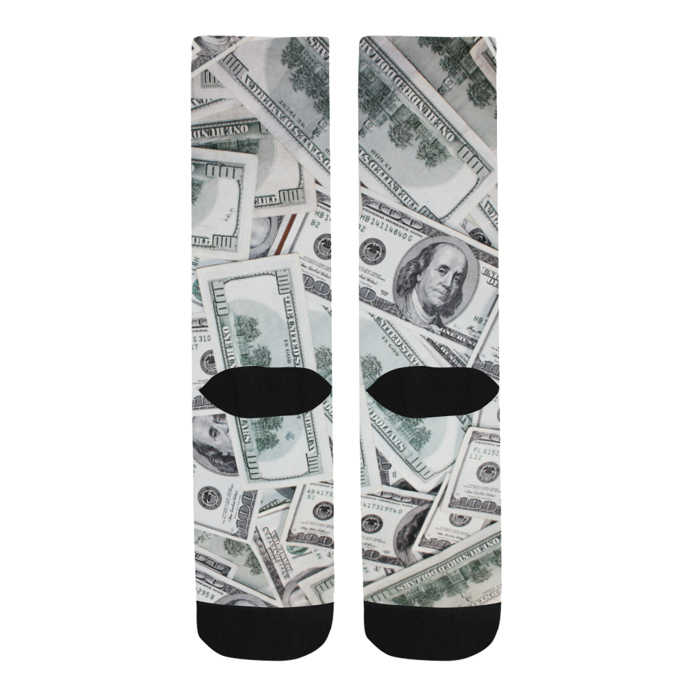 Cash Money / Hundred Dollar Bills Trouser Socks | ID: D3266307