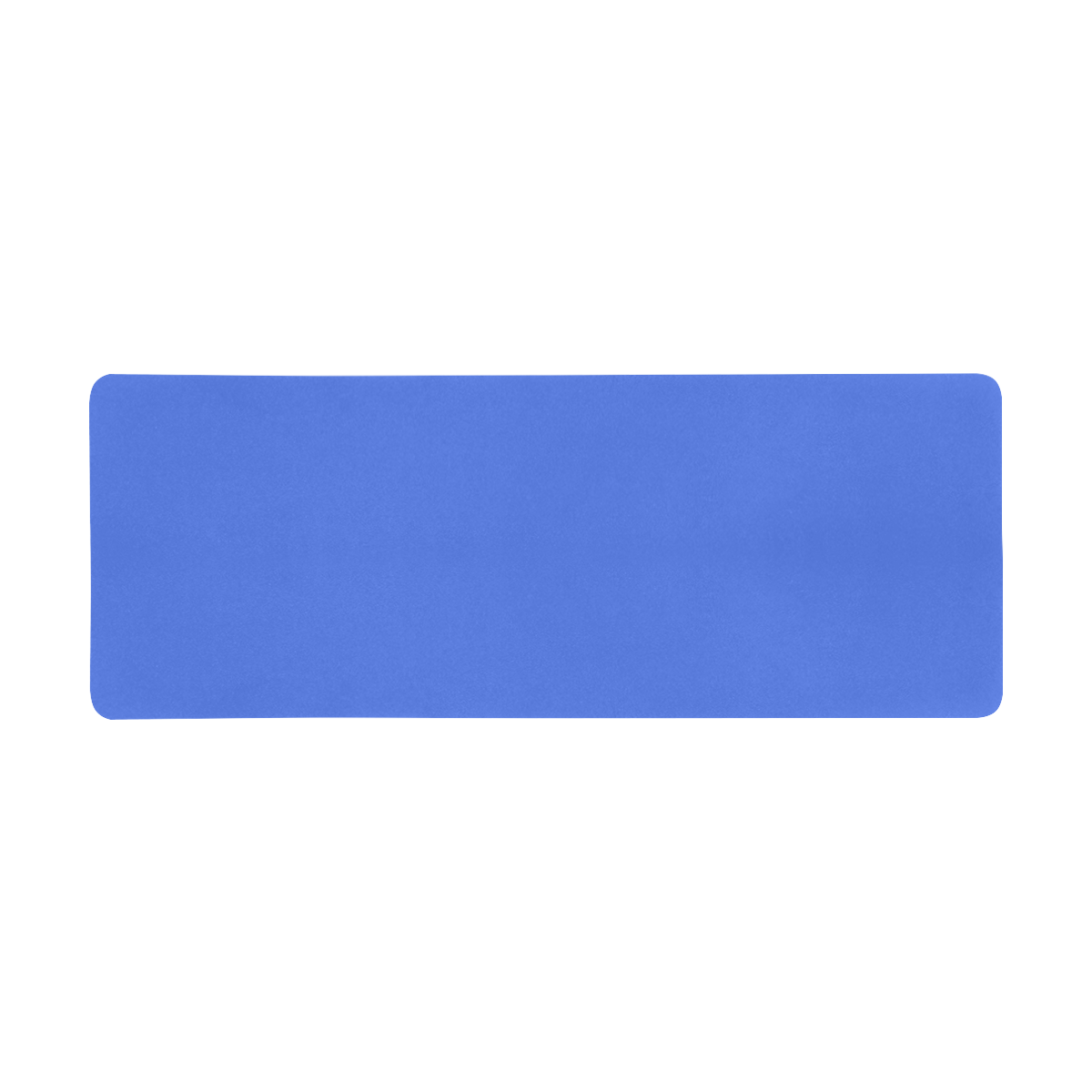 color royal blue Gaming Mousepad (31"x12") | ID: D5015384