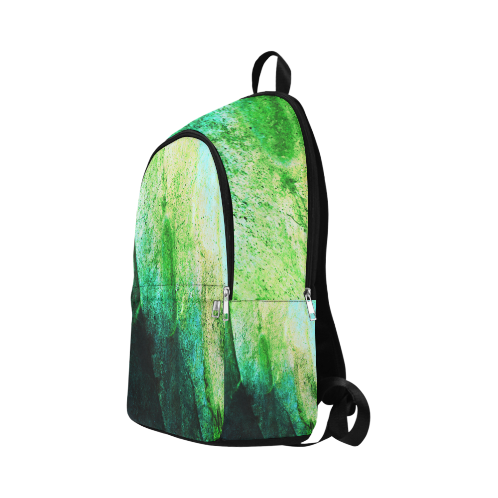 STORMY MINT AND GREEN v2-CBP1 Fabric Backpack for Adult (Model 1659 ...