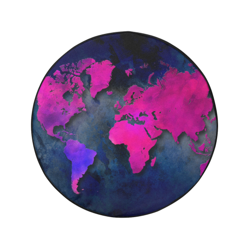 world map #map #worldmap 34 Inch Spare Tire Cover | ID: D4514545