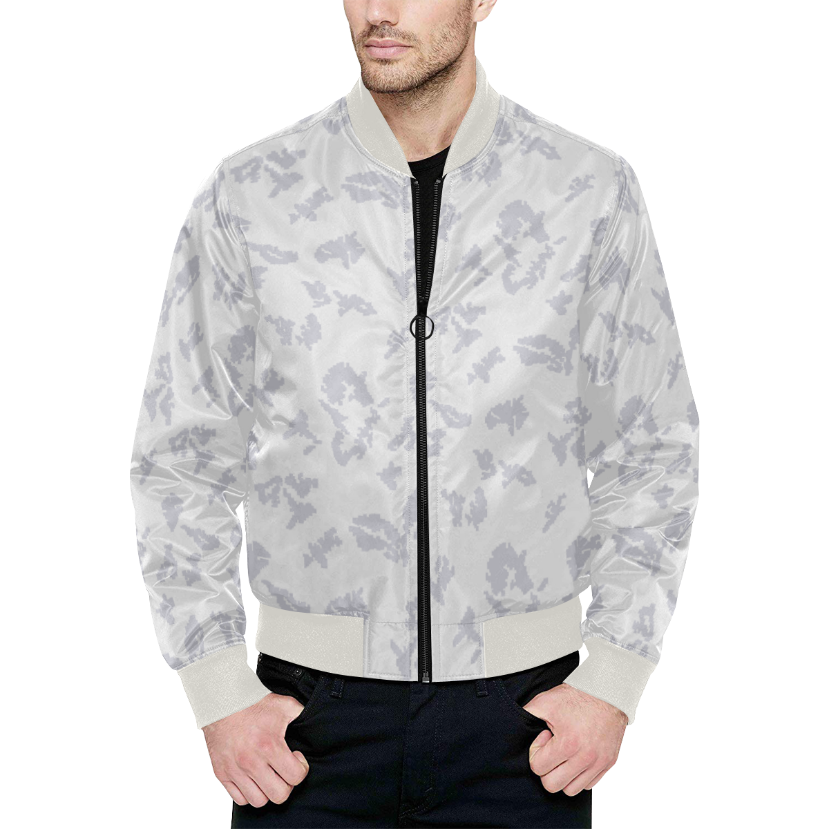 Soviet Russian KLMK Berehzka Snow Silver Grey Camo All Over Print ...