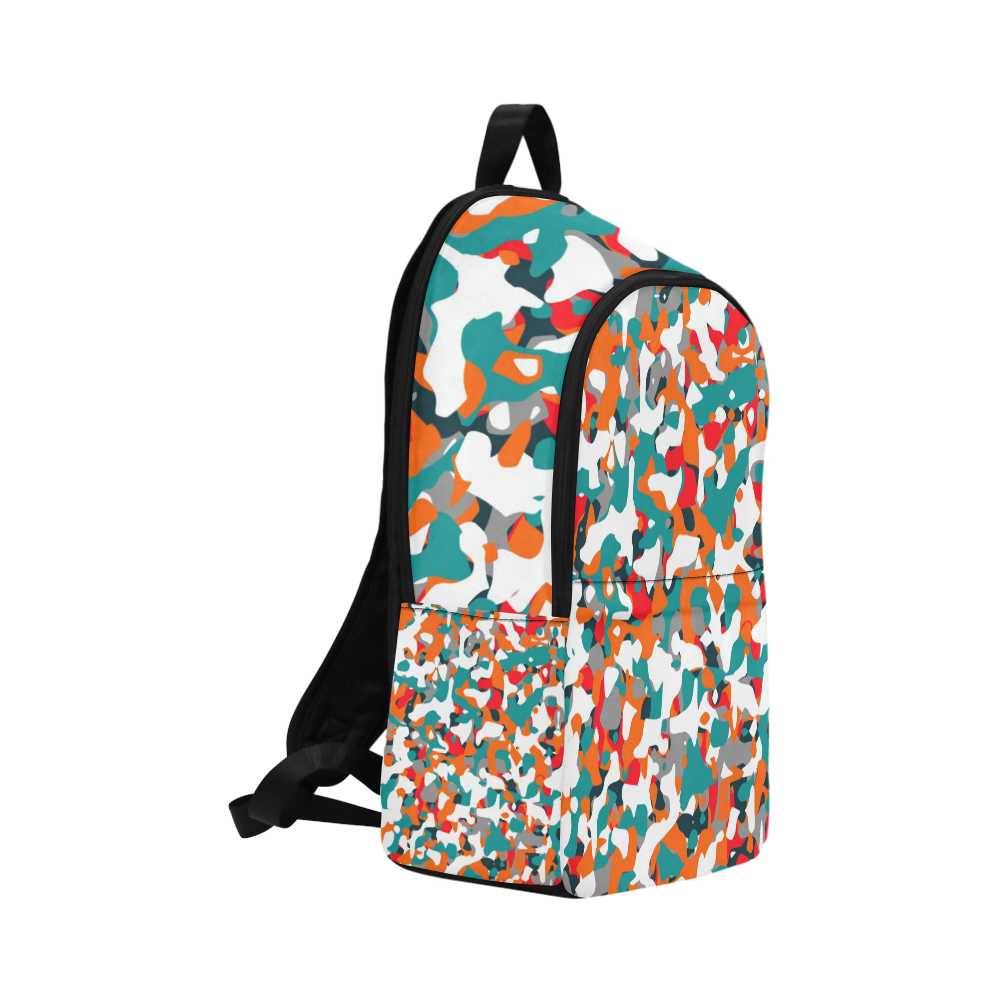 POP ART CAMOUFLAGE 1 Fabric Backpack for Adult (Model 1659) | ID: D3737081