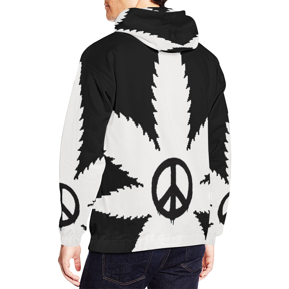 FAT BOY - OG KUSH SKATER HOODIE All Over Print Hoodie for Men (USA Size ...