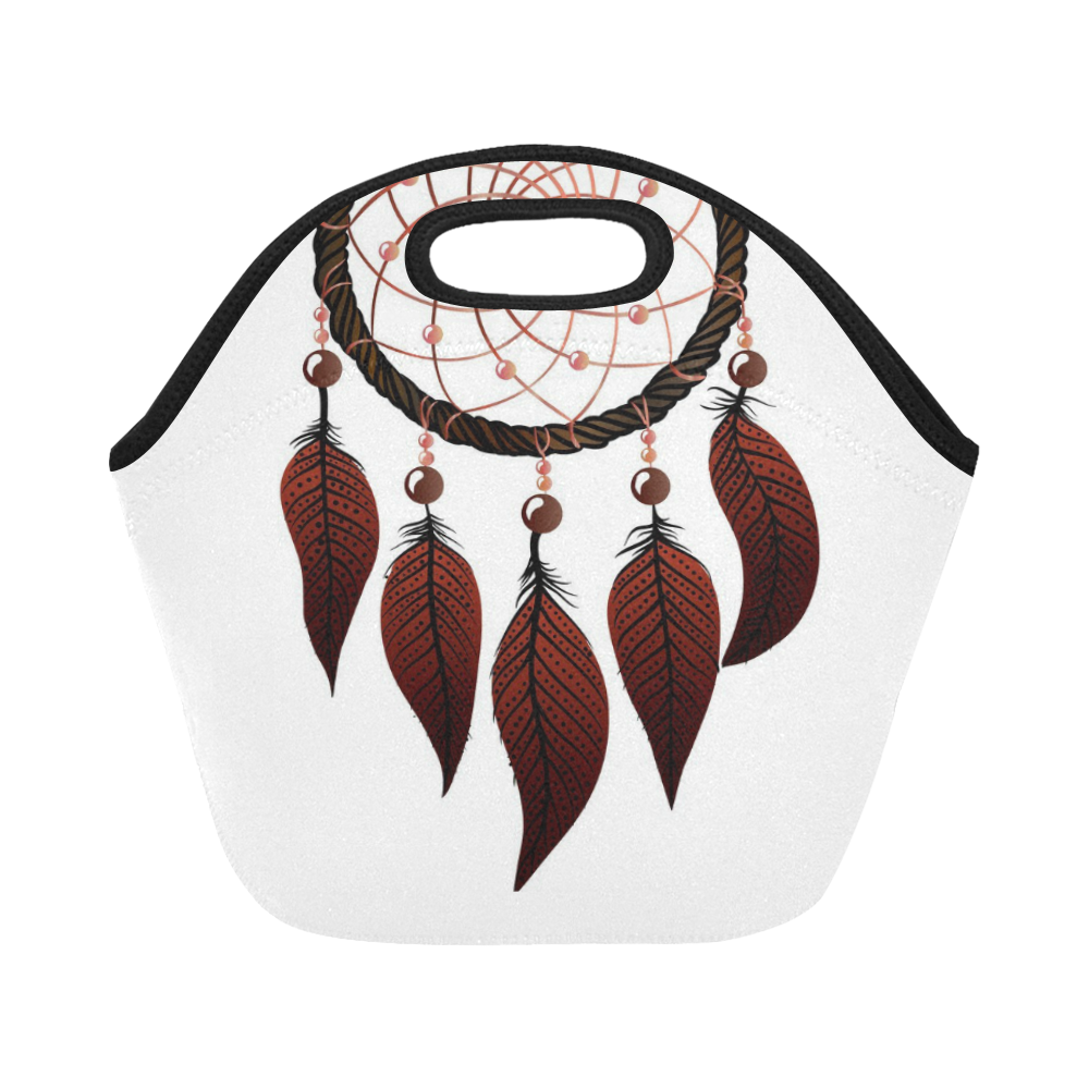 Native American Dreamcatcher Neoprene Lunch Bag/Small (Model 1669) | ID ...