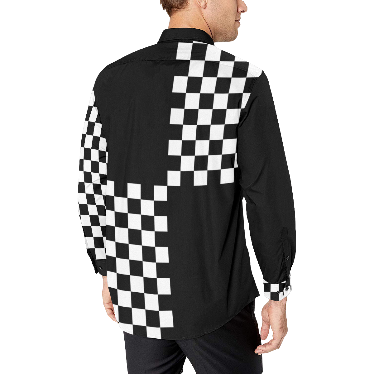 Ska Checkered Pattern by ArtformDesigns Men's All Over Print Casual ...