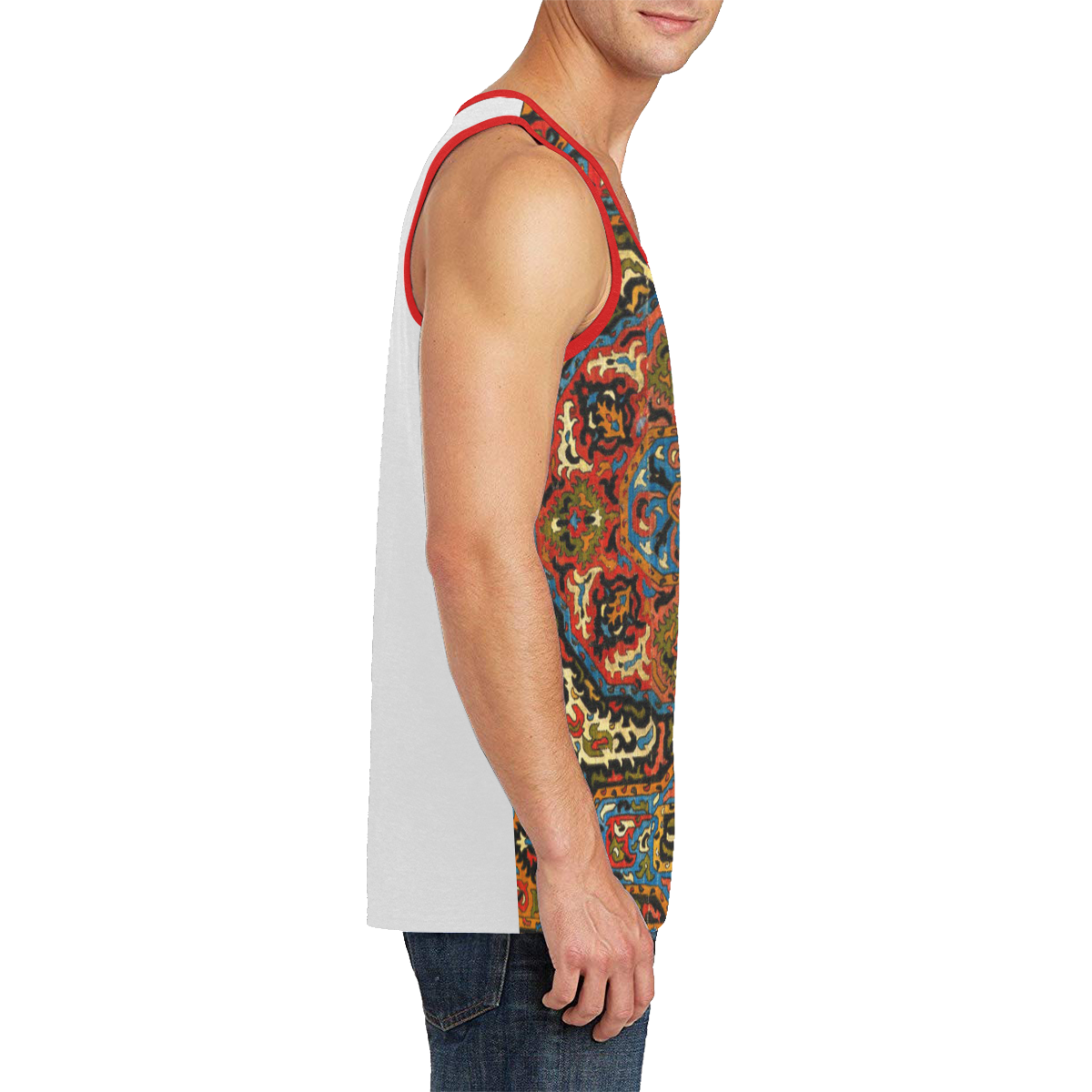 Azerbaijan Pattern 2 Men's All Over Print Tank Top (Model T57) | ID ...